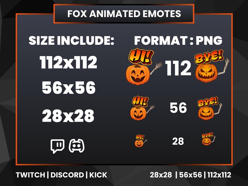 Animated Twitch Emotes Spooky Emotes Text Emotes Discord Kick Youtube ...