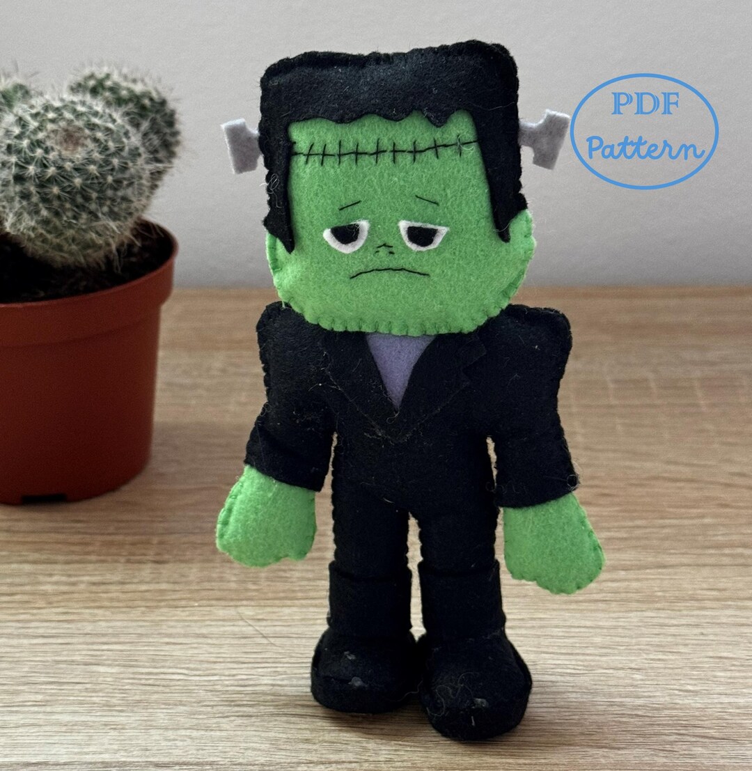Frankenstein - PDF With Pattern and Step by Step Instructions for ...