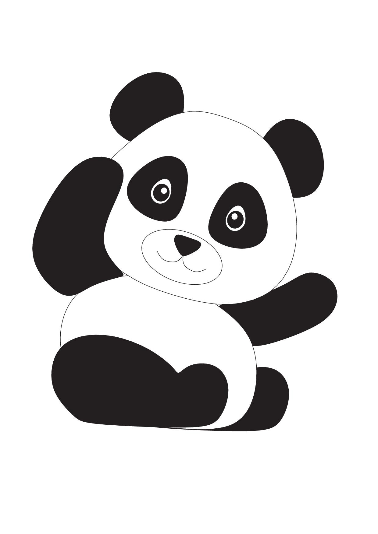 Panda - Layered Cut File - Etsy