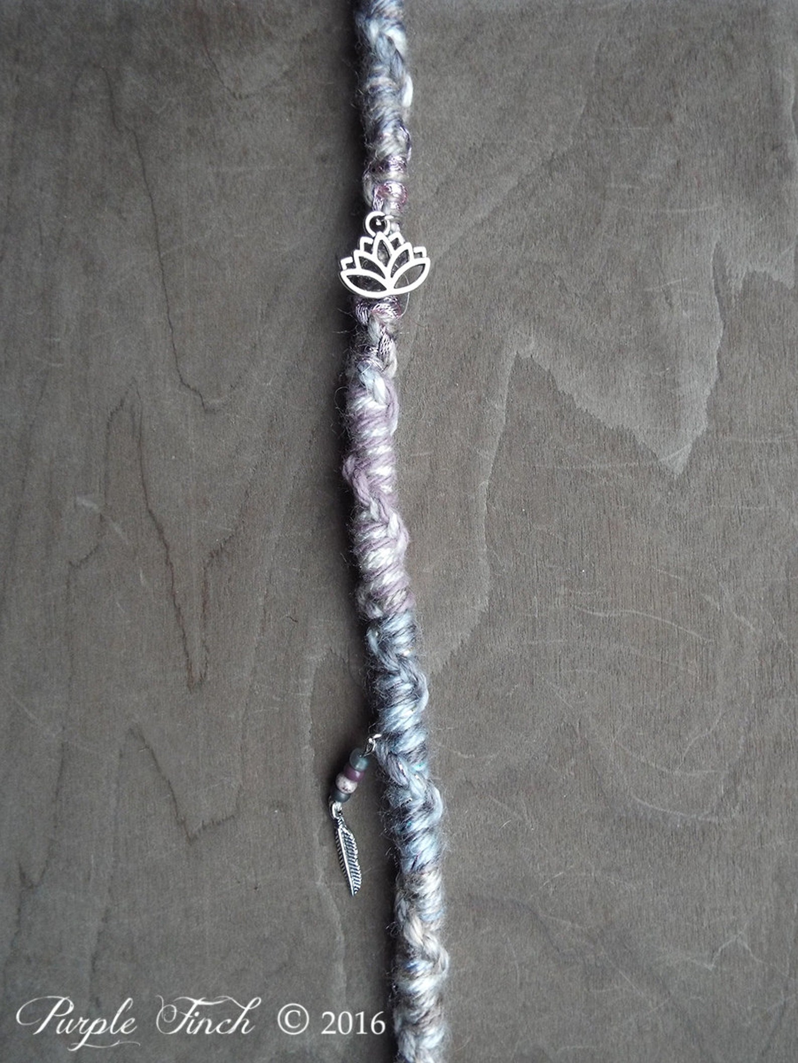 1 Twisted Clip in or Braid in Bohemian Charm Hair Wrap - Etsy