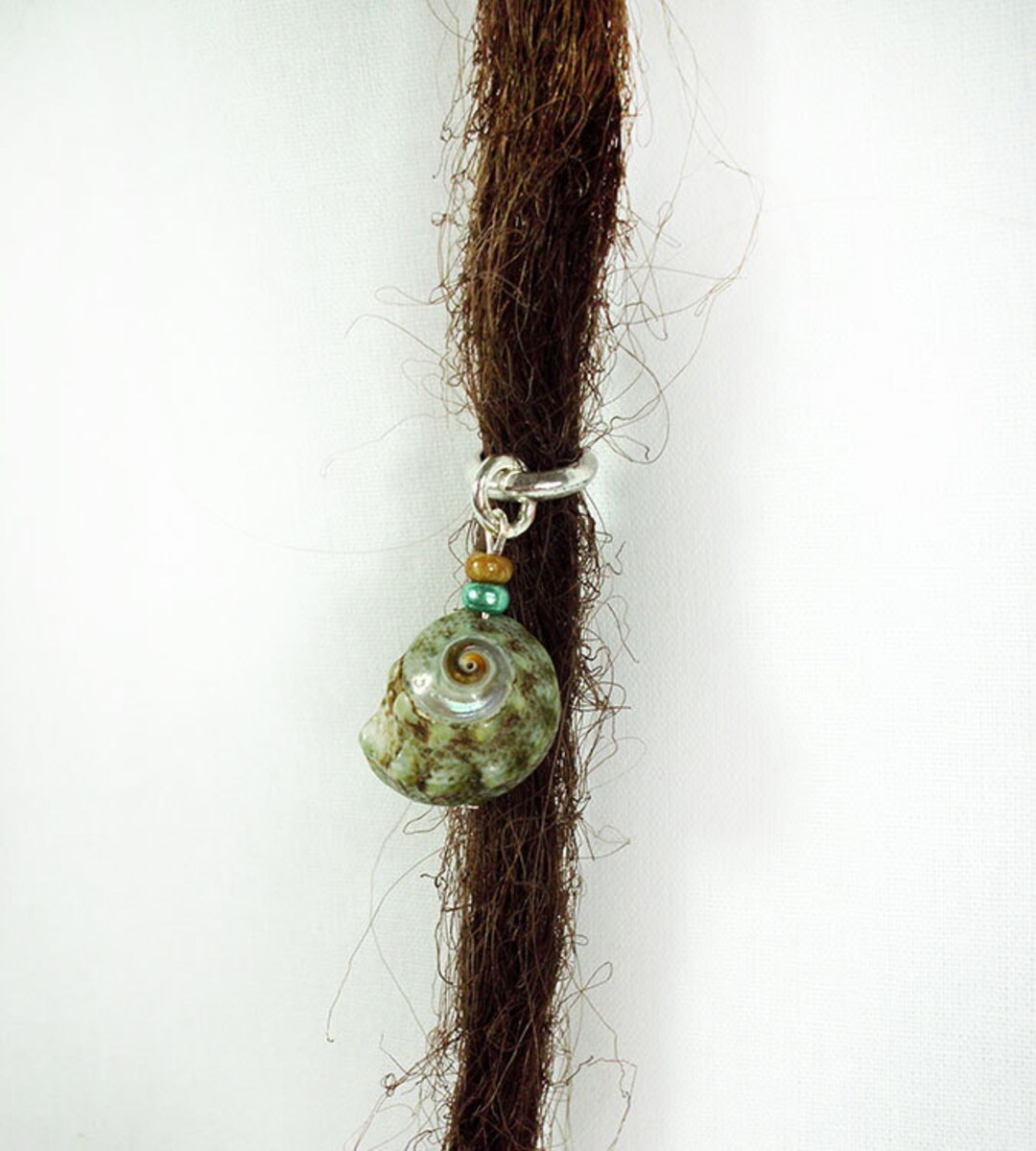 Silver Tone Sea Shell Dreadlock Accessory - Etsy