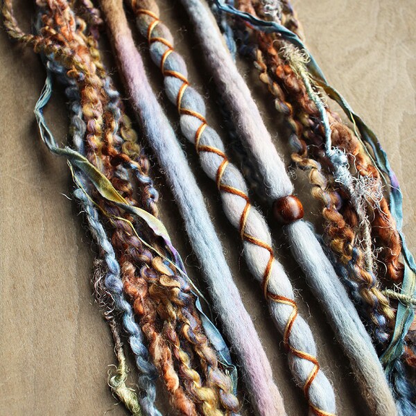 Bohemian Dreadlock Boho Hair Extensions - Etsy
