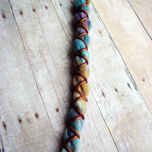 1 Jumbo Clip in or Braid in Twisted Charm Bohemian Hair Wrap - Etsy ...