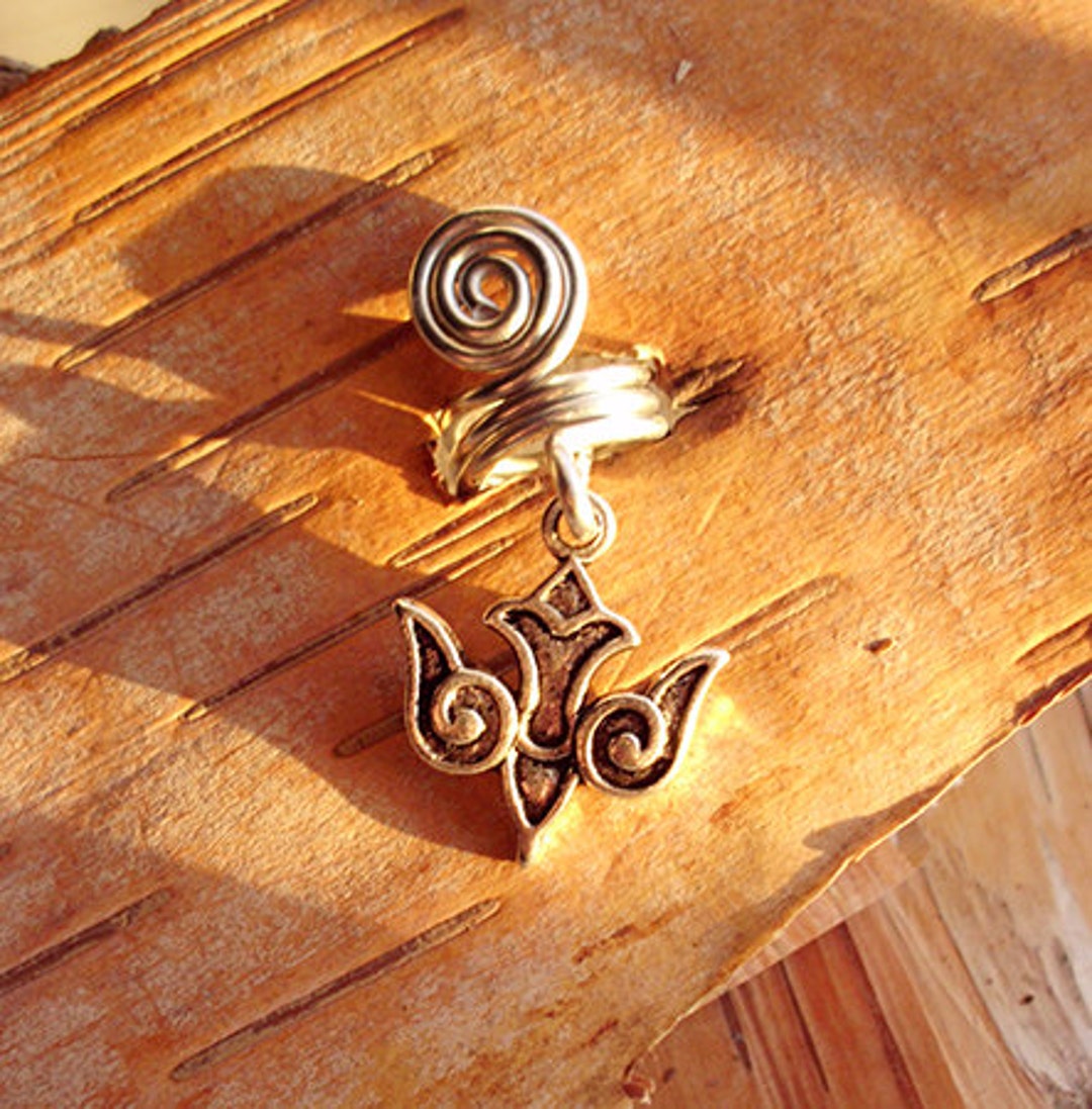 Silver Tone Aztec Bird Dreadlock Accessory - Etsy