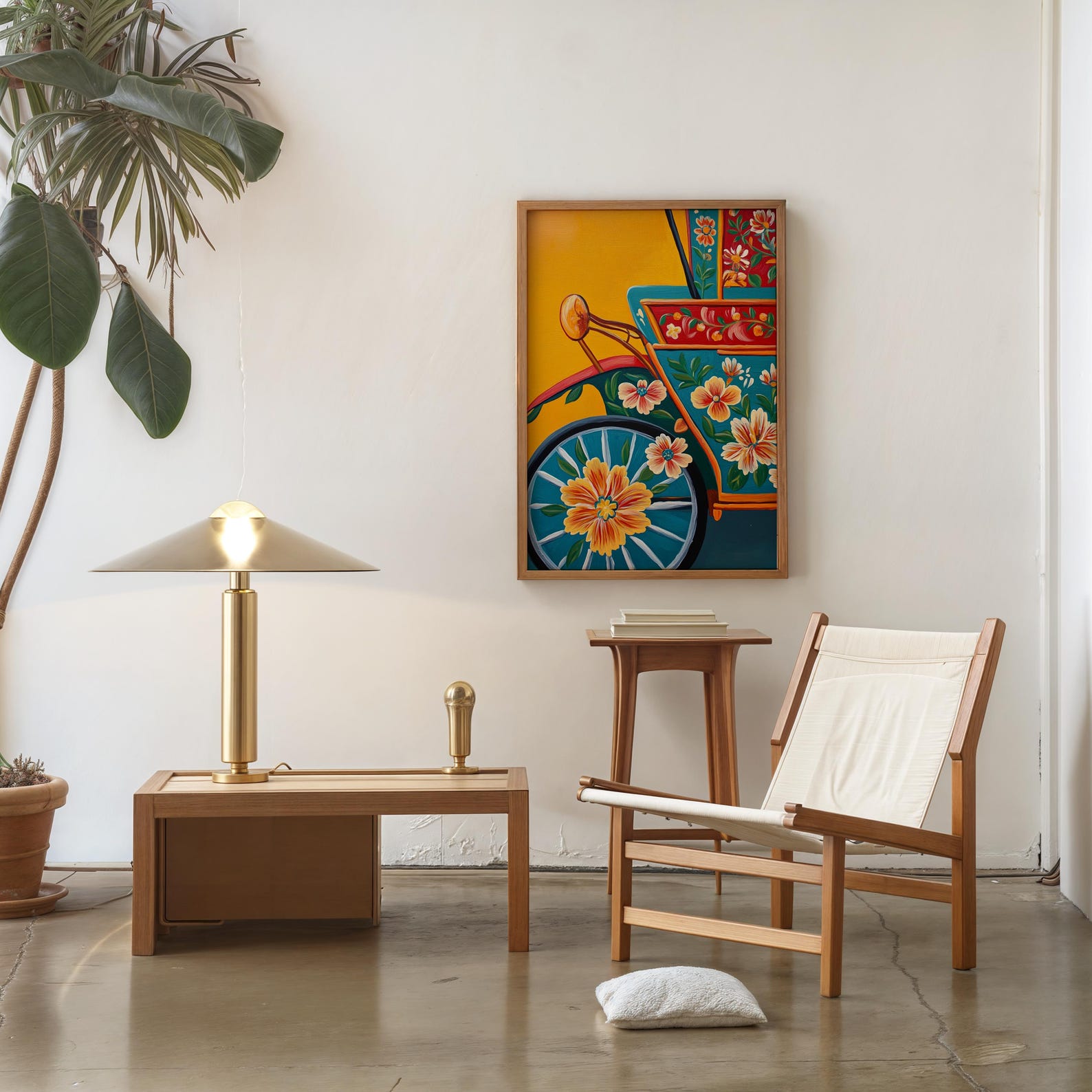 Indian Rickshaw Art Print | Vibrant Cultural Transportation ...