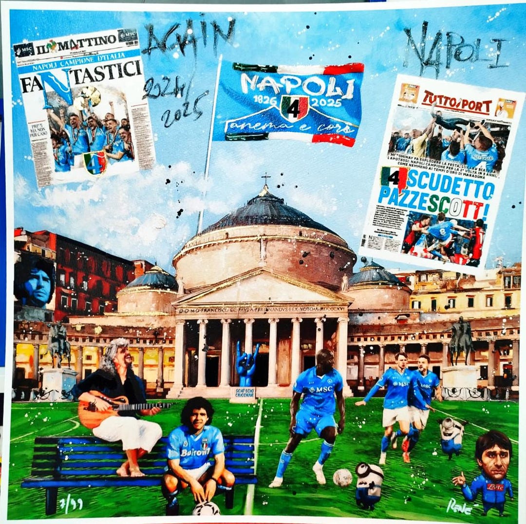 Anema E Core Commemorative Edition René Fourth Napoli Championship Gift ...