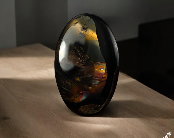 Fire Obsidian! 74.00ct - Etsy