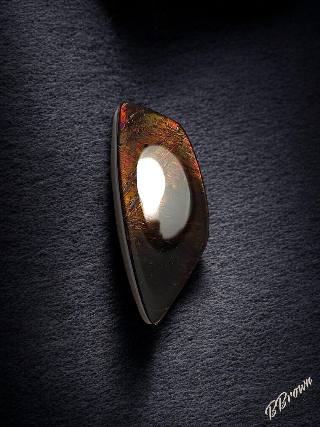 Fire Obsidian! 44.45ct - Etsy