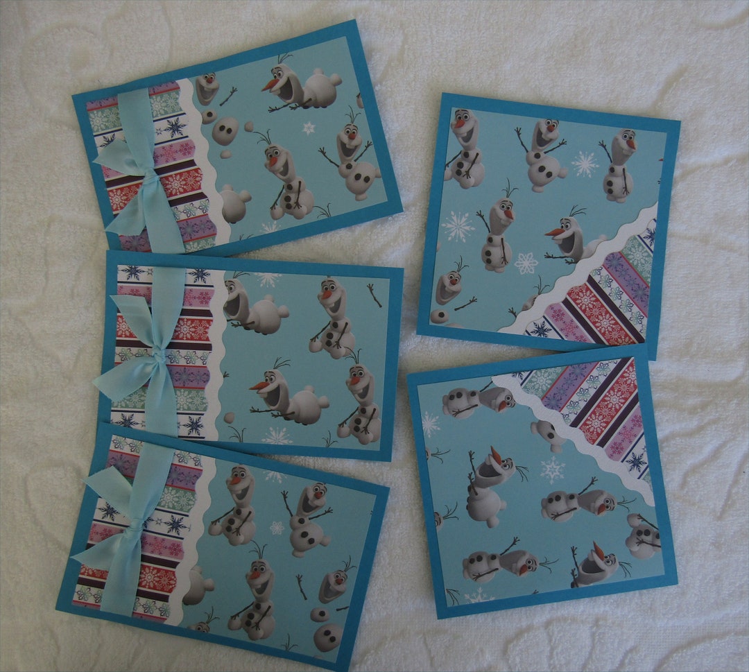 Disney Frozen Olaf Mat Set Paper Piecing Photo Mats for Scrapbook Pages ...