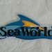 SEA WORLD Splash Zone Die Cut Title Paper Piece for Premade Scrapbook ...