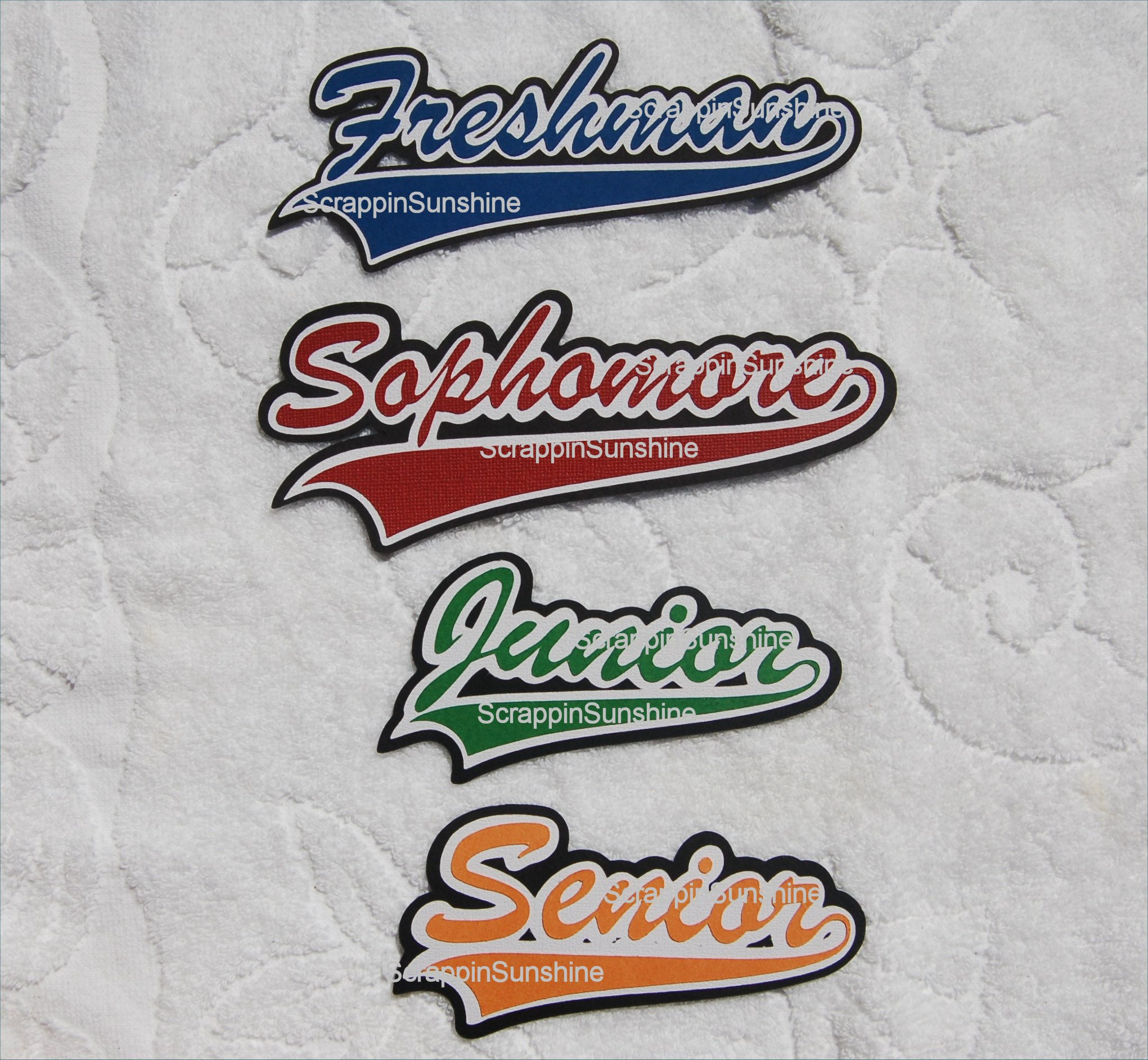 Freshman Sophomore Junior Senior Clipart