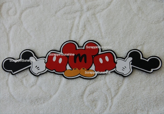 Mickey Mouse Head Border