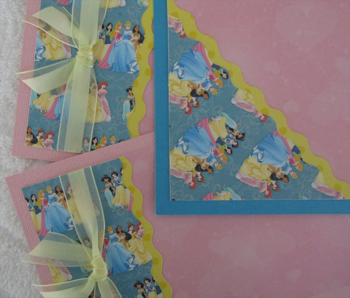 Disney Princess Mat Set Paper Piecing Photo Mats for | Etsy