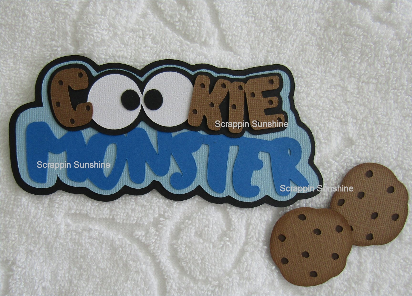 Cookie Monster Name Logo