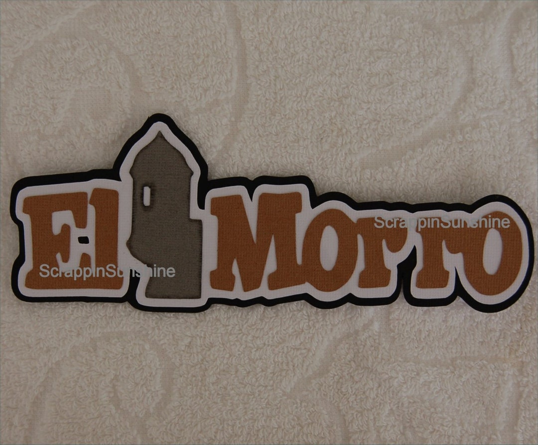 EL MORRO in Puerto Rico Cruise or Disney Travel Destination - Die Cut ...