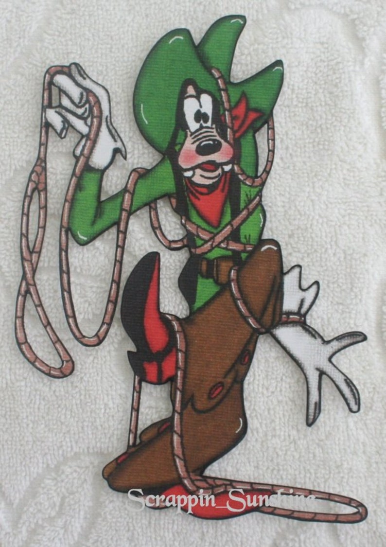 DISNEY FRONTIERLAND Western Characters You Choose Printed | Etsy