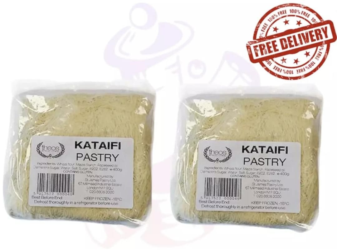 2x400g - Turkish Kunefe Pastry(kataifi/kadayif Pastry)viral Famous ...