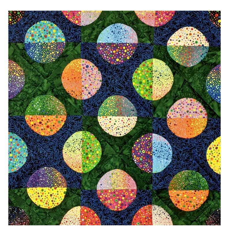 Mini Moons Quilt Pattern PDF Download - Etsy