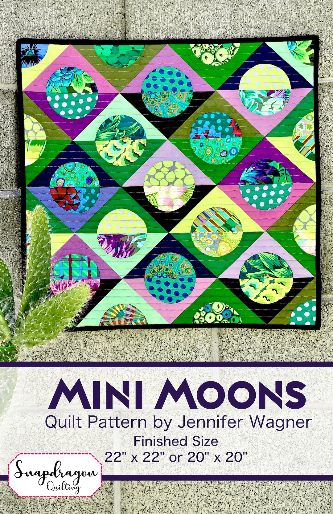 Mini Moons Quilt Pattern PDF Download - Etsy