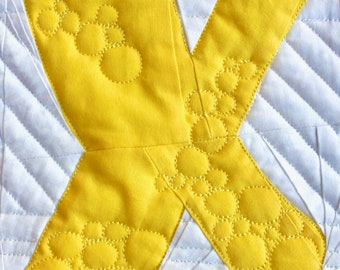 Letter X Quilt Pattern - Etsy