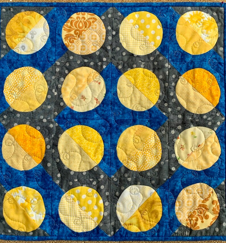 Mini Moons Quilt Pattern PDF Download - Etsy