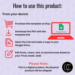 Digital Trivia Score Board - Fully EDITABLE - Etsy
