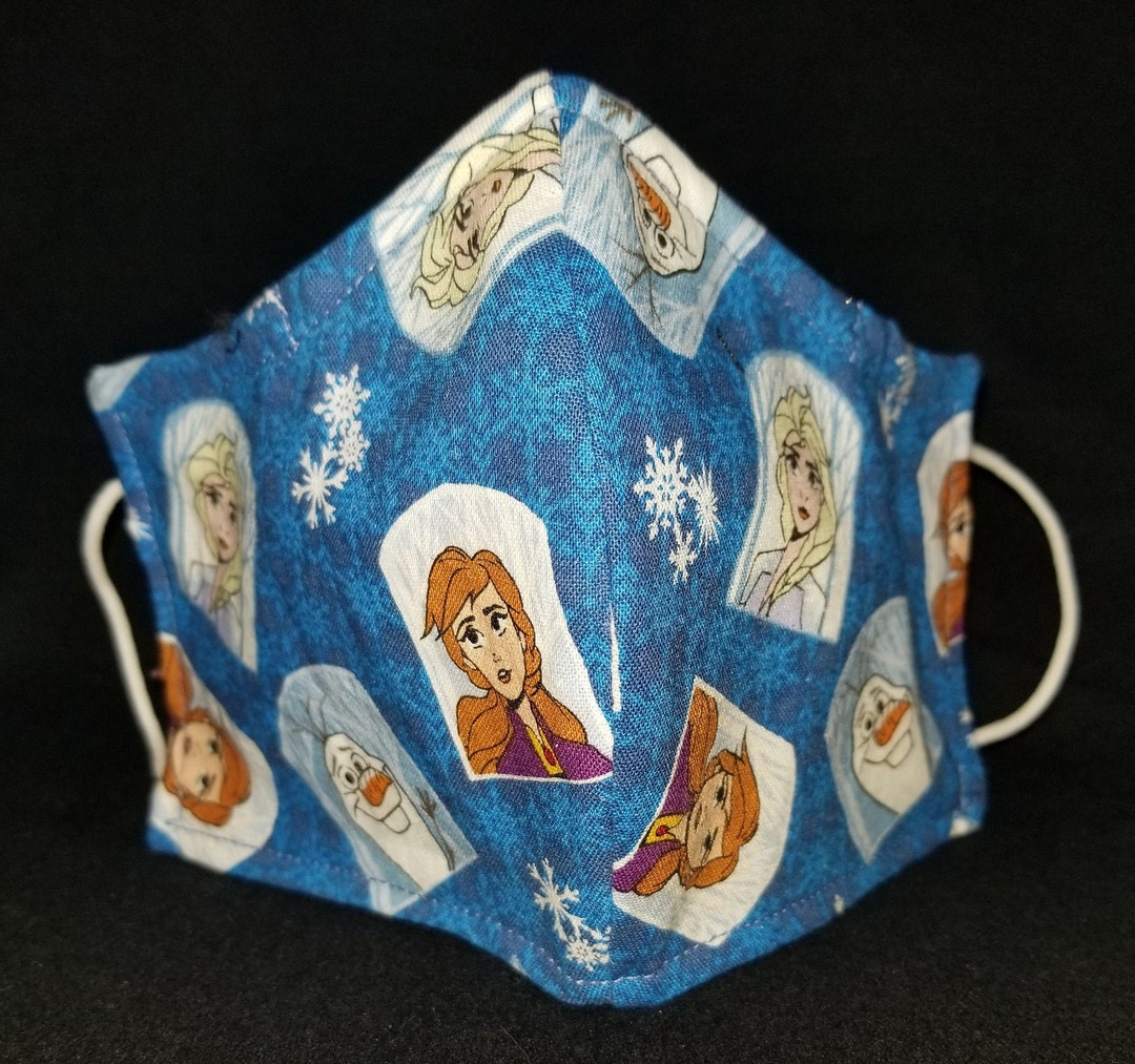 Disney Movie FROZEN Filtered Children's Face Mask Waterproof Protection ...