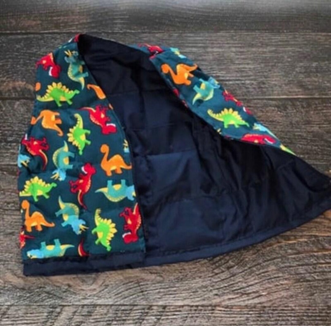 Kids Weighted Vest Dinosaur, Sensory Vest, Calming Compression, Therapy ...