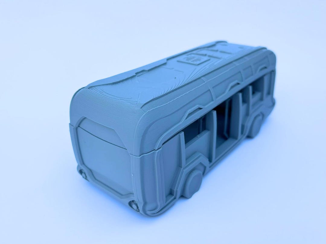 Bus, Cyberpunk City Bus Terrain, Sci Fi Vehicle 28mm, 3D Printed - Etsy