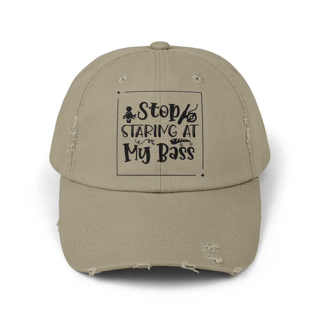 Distressed Cap, Funny Sarcatic Quote, Witty Fishing Meme, Men Women ...