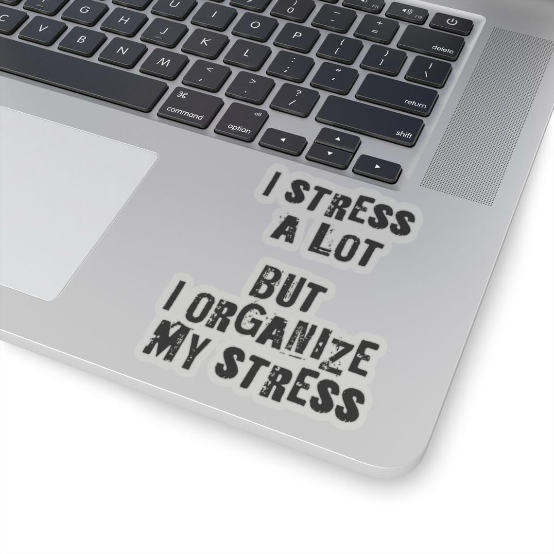 Stress Relief Sticker, Motivational Decal for Laptop, Gift for Students ...