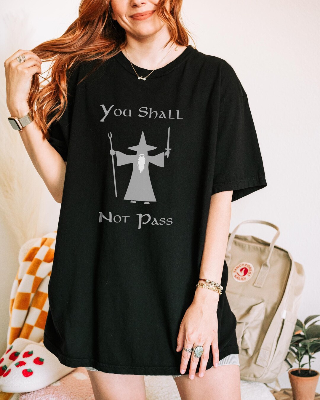 You Shall Not Pass T-shirt, Wizard Shirt, Magical Tee, Fantasy Apparel ...