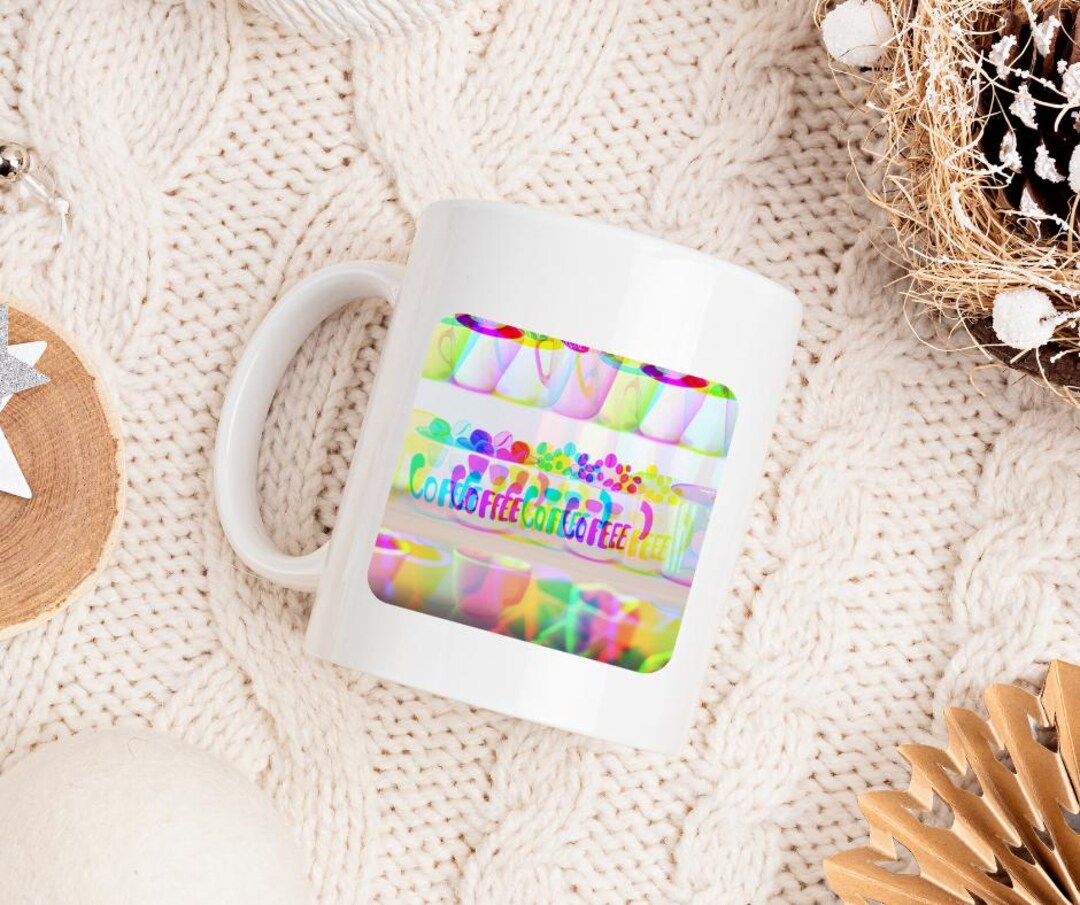 Colorful Coffee Mug for Work Office Coffee Cup Gift for Coworkers ...