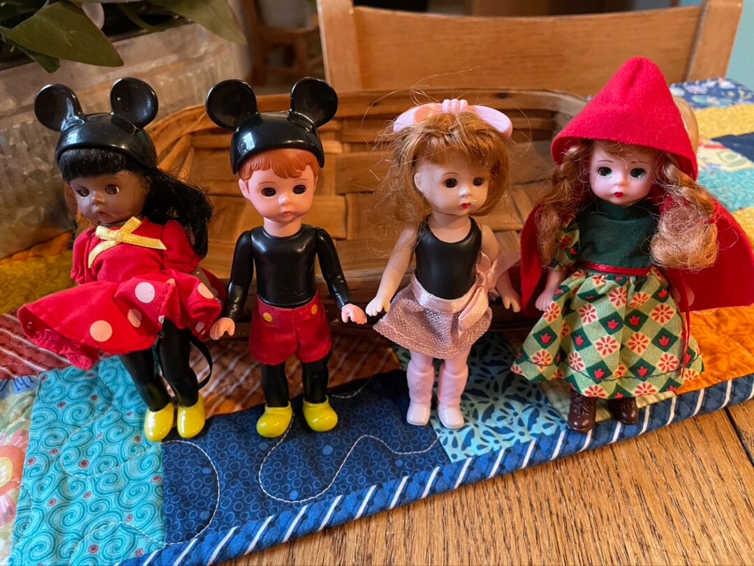 Four Vintage Madame Alexander Dolls From Mcdonalds Ballerina Mickey ...