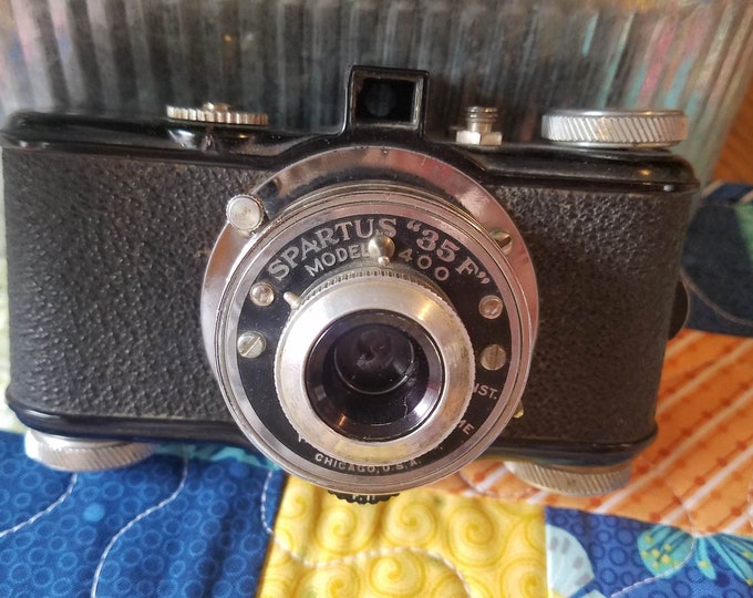 Vintage Spartus 35F Model 400 Camera - Etsy