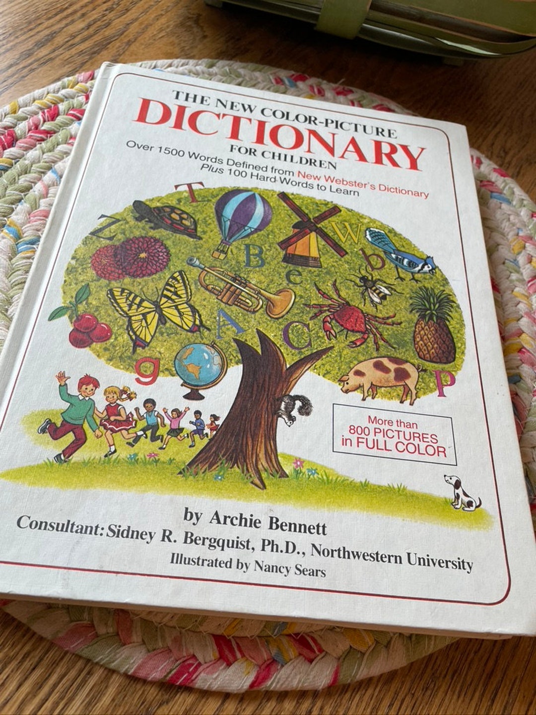 Vintage 1977 Hardcover New Color Picture Dictionary for Children ...