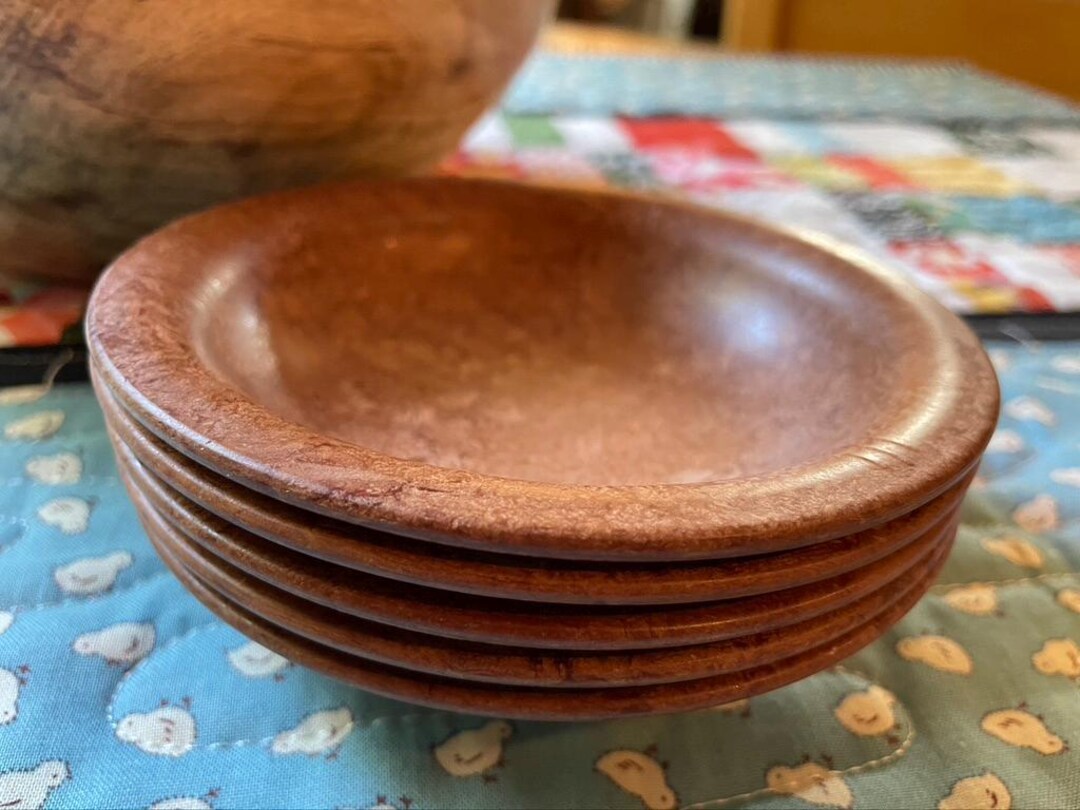Five Small Vintage Kys Ite Bowls Wood Grain Melamine 239 - Etsy