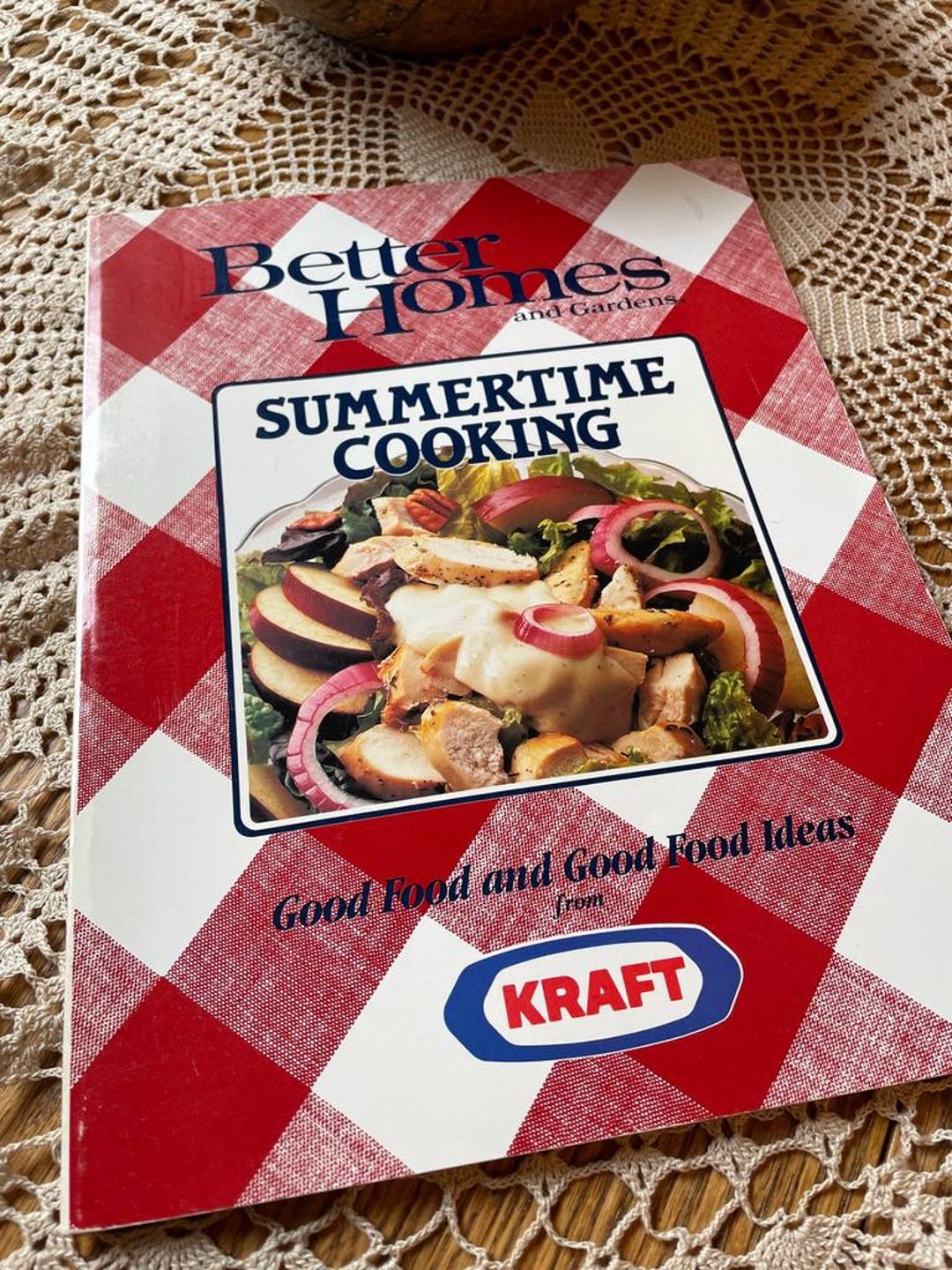 Vintage 1990 Soft Cover Better Homes Summertime Cooking With Kraft ...
