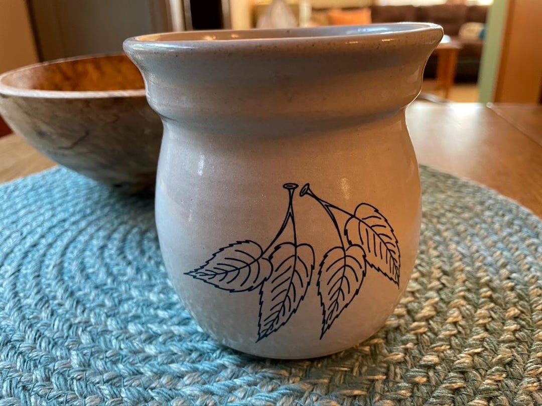 Very Fun Vintage Red Wing Pottery Stoneware Wax Warmer - Etsy