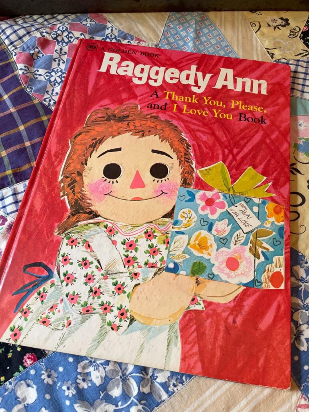 Vintage 1969 Raggedy Ann Golden Book Illustrated Children's Story - Etsy