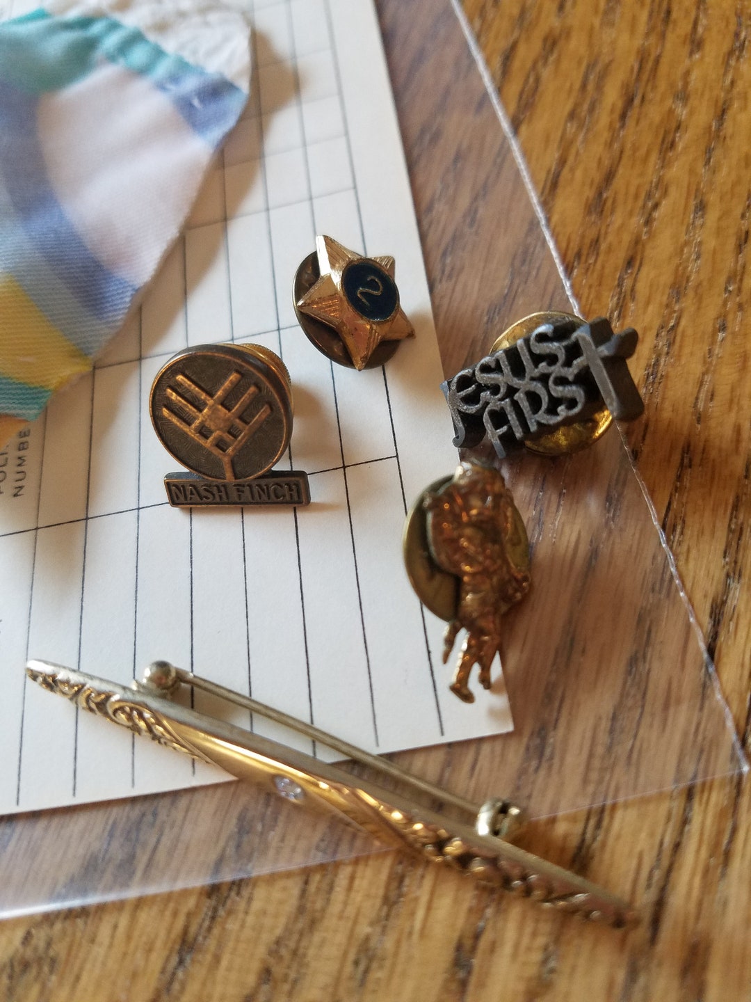 Lot One of Vintage Metal Pins FIVE Fun Collectibles - Etsy