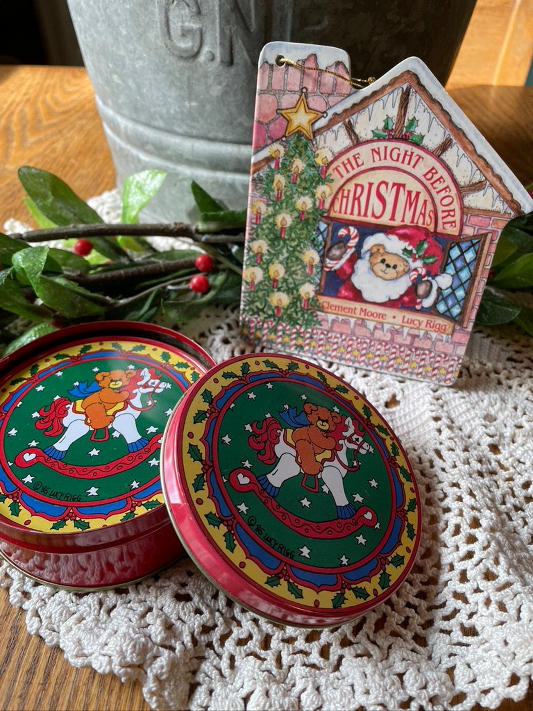 Vintage 1985 Lucy and Me Lucy Riggs Christmas Set Book and - Etsy