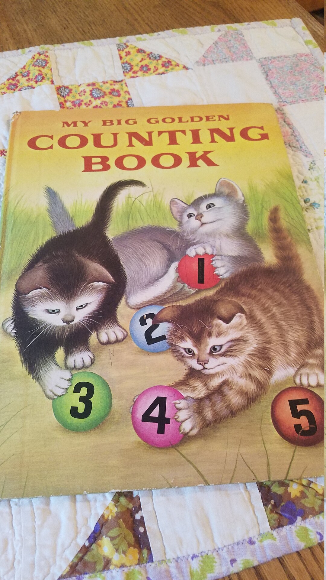 My Big Golden Counting Book a Vintage 1957 Storybook Illustrated by ...