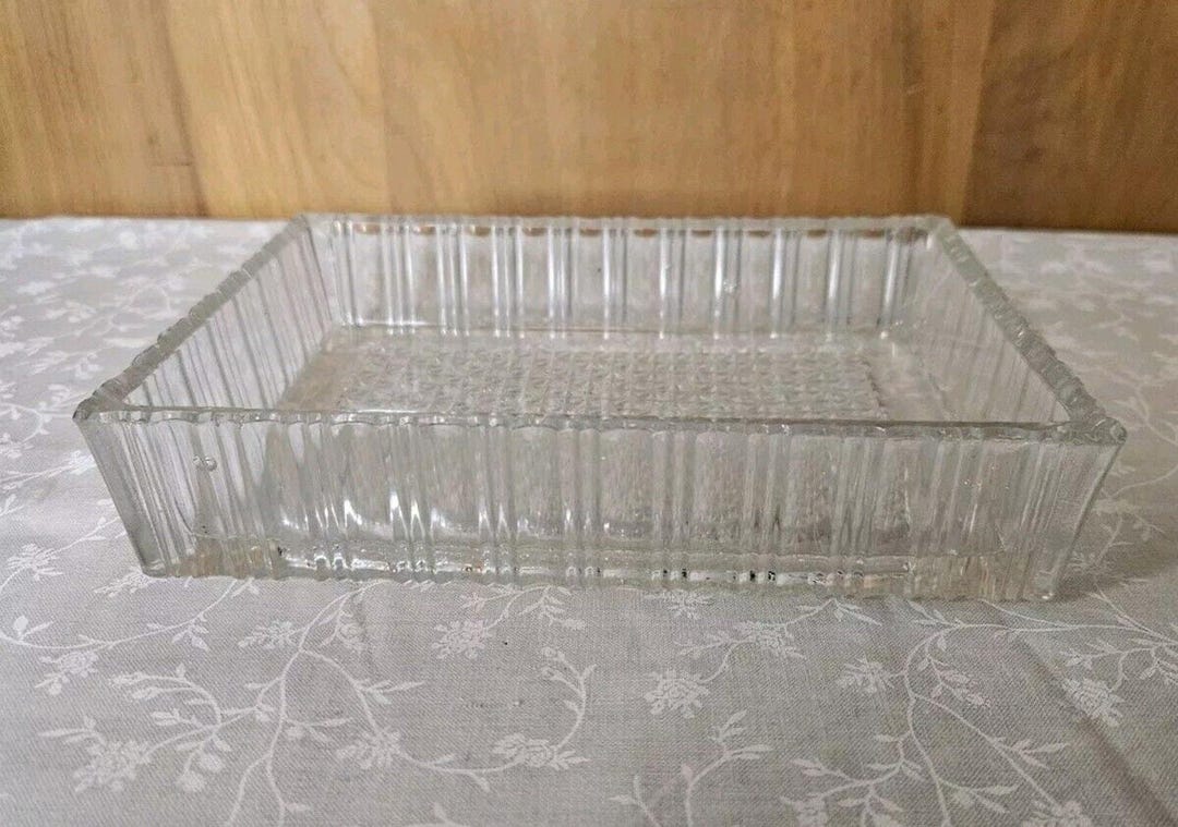 EAPG Glass John B. Higbee BIJOU Rib & Star Variation Relish Dish ...