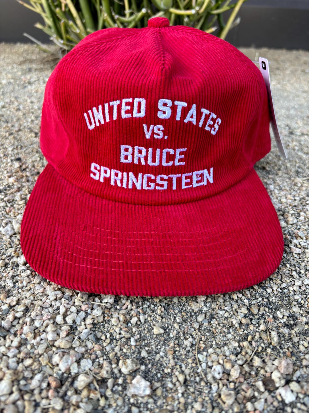 Bruce Springsteen Vs USA Corduroy Red Hat Bruce Springsteen Fan Gift ...