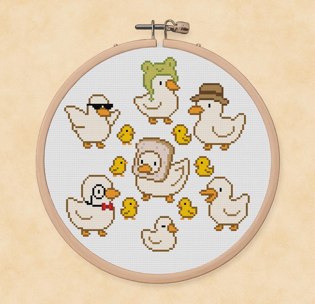 Ducks Cross Stitch Pattern - Etsy
