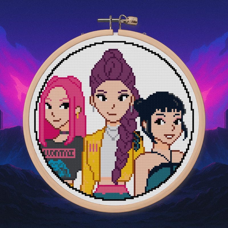 Rumi Pattern Kpop - Etsy