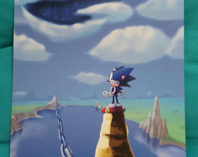Sonic CD 5x7 Mini Print - Etsy