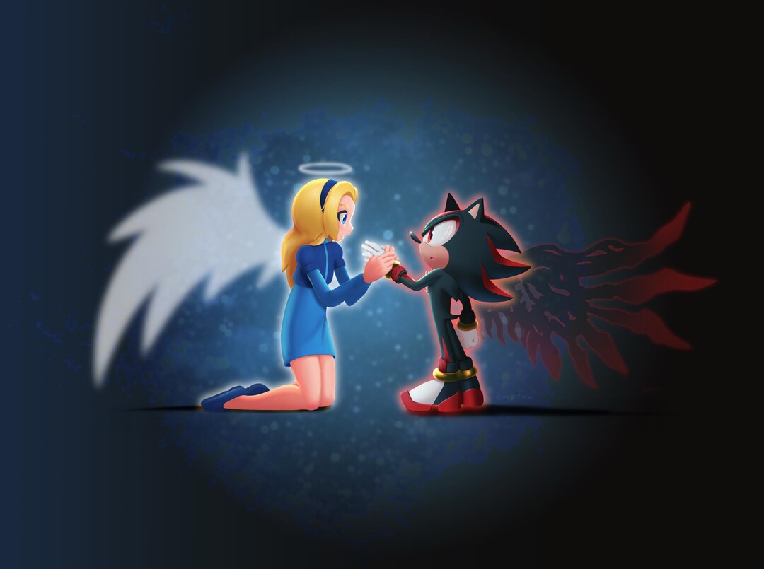 Shadow and Maria 16 X 12 Large Print - Etsy