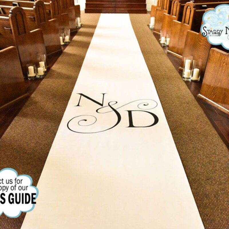 Fabric Aisle Runner - Etsy